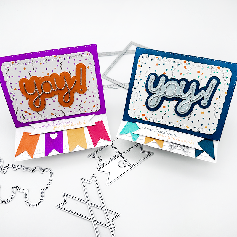 Horizontal Graduation Easel Card – Emily Moore Designs