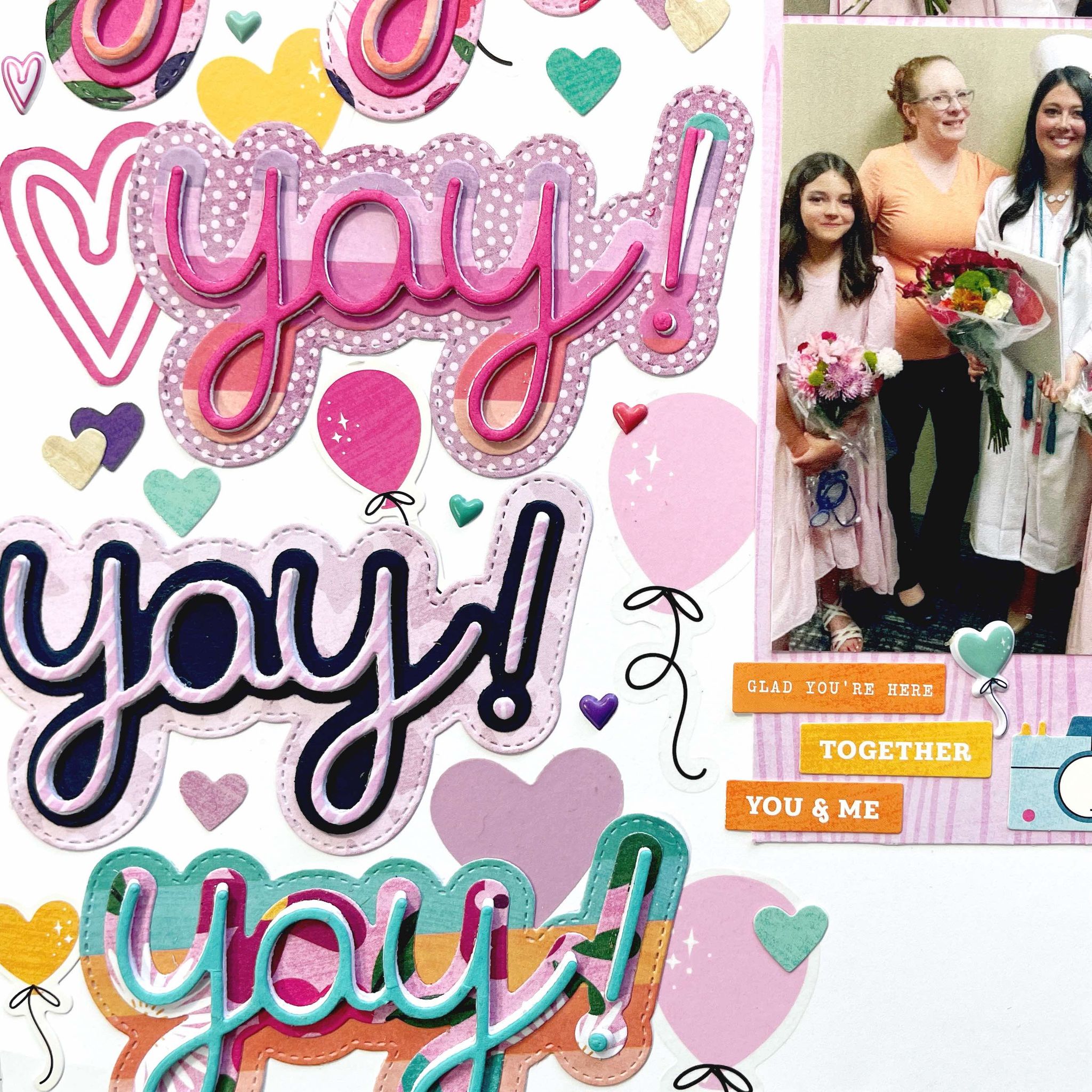 Fun yay! Scrapbook Layout with Sara! – Emily Moore Designs