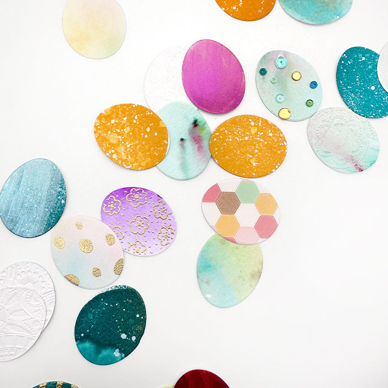 15 different ways to make paper Easter Eggs! – Emily Moore Designs