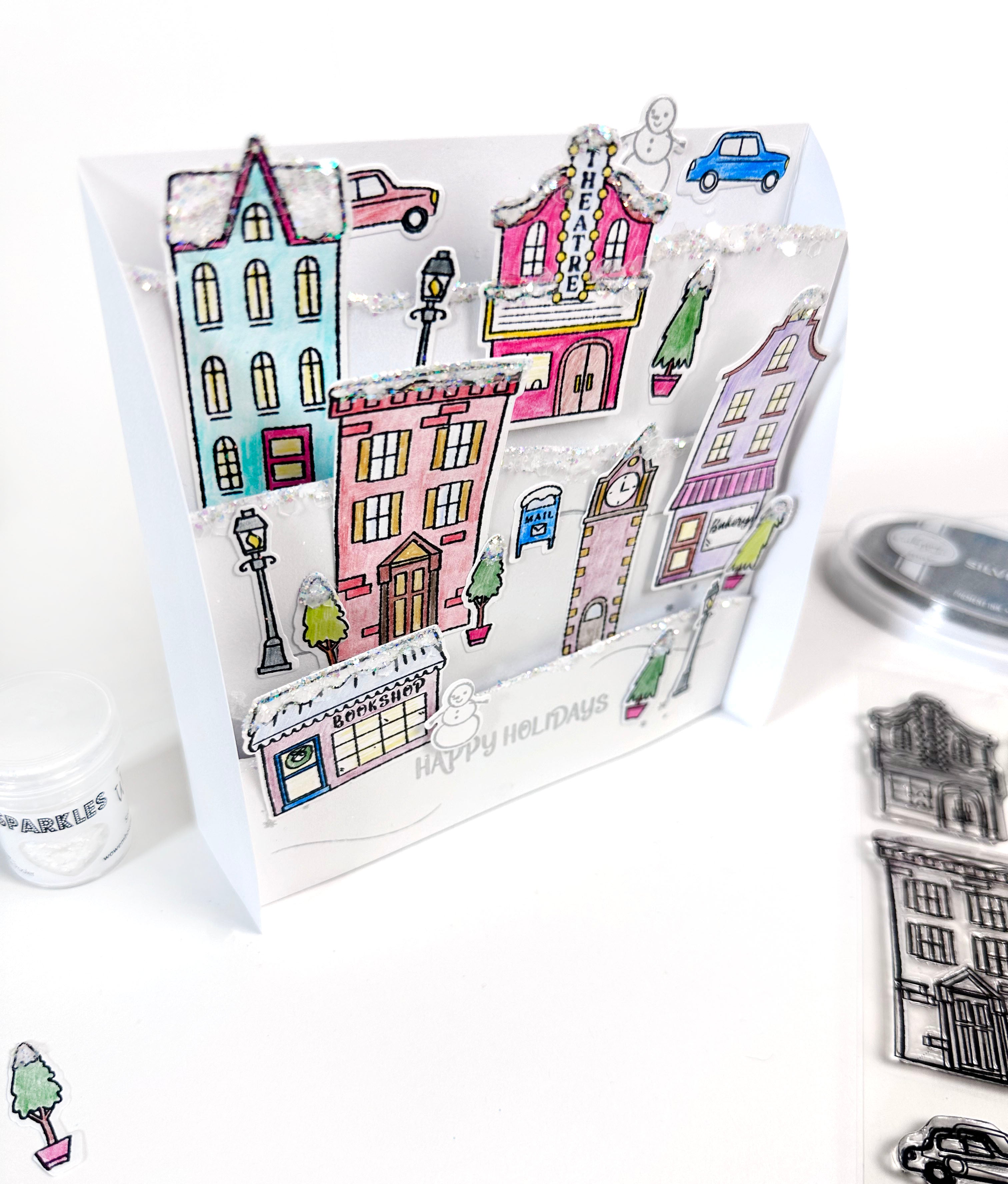 How to Make a Multi-Tiered Card – Emily Moore Designs