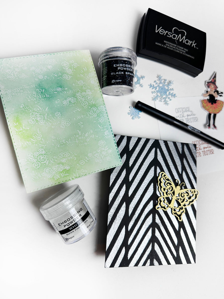 How to Use Embossing Powder (like a BOSS!) – Emily Moore Designs