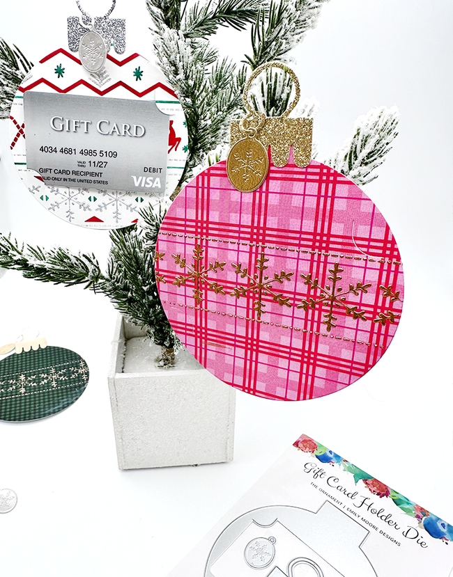 Gift Card Holder Die - The Ornament – Emily Moore Designs