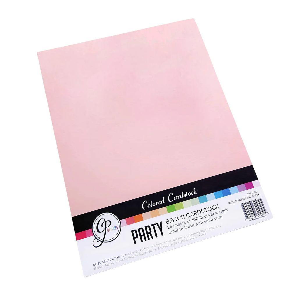 Party Mix Colored Cardstock (24 Sheets 8.5 X 11) – Emily Moore Designs