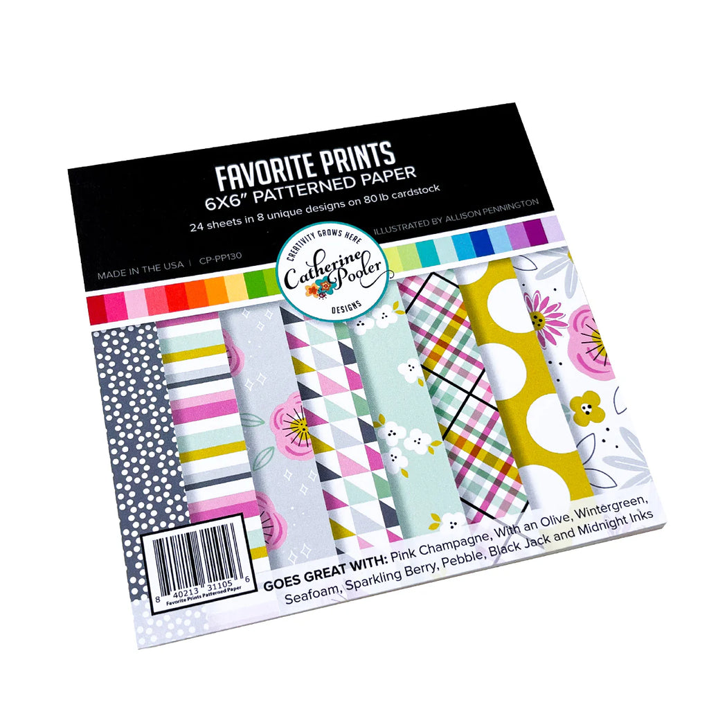 Favorite Prints Patterned Paper – Emily Moore Designs