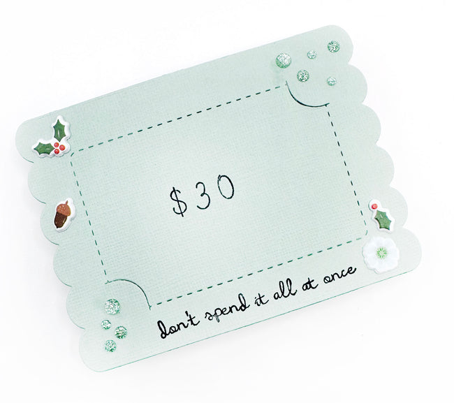 Gift Card Holder Die – Emily Moore Designs