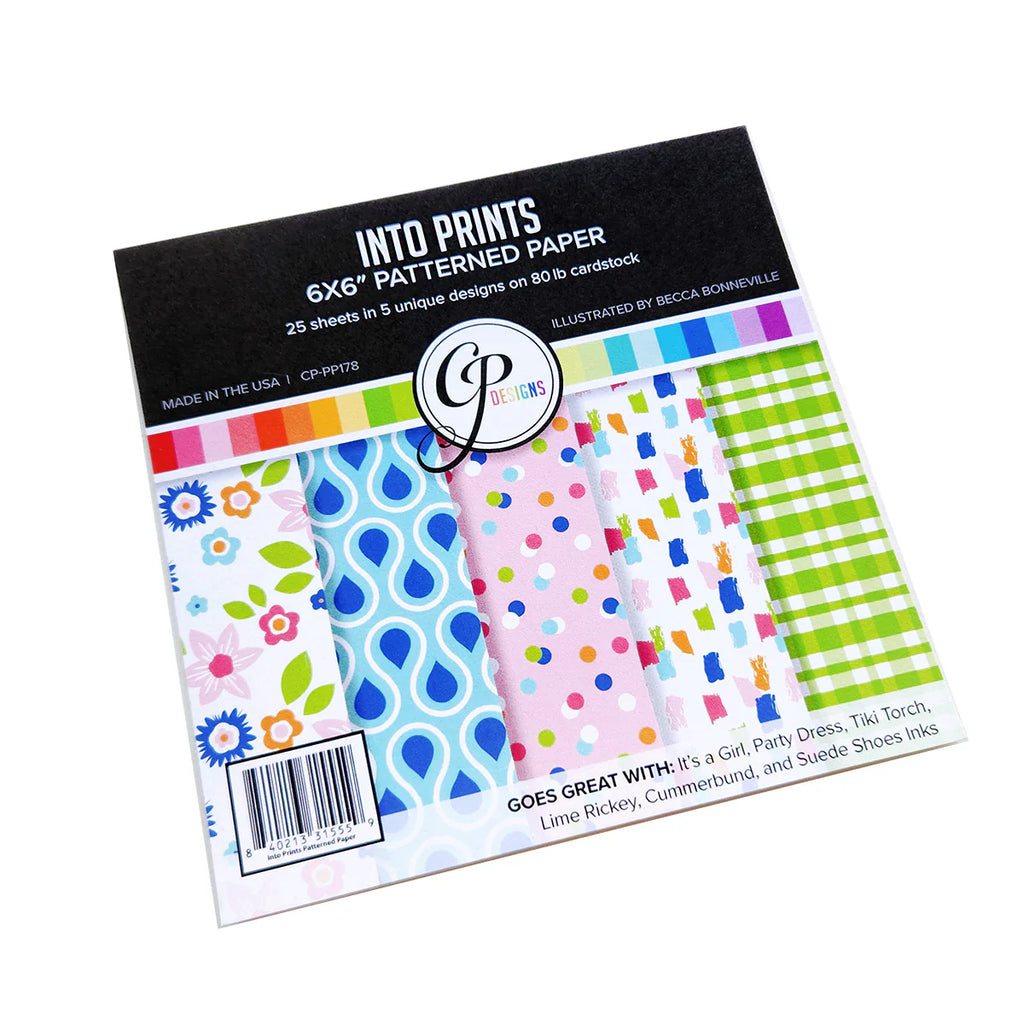Into Prints Patterned Paper – Emily Moore Designs